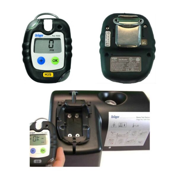 เครื่องตรวจจับแก๊ส Dräger Pac® 7000 – BKK Safety